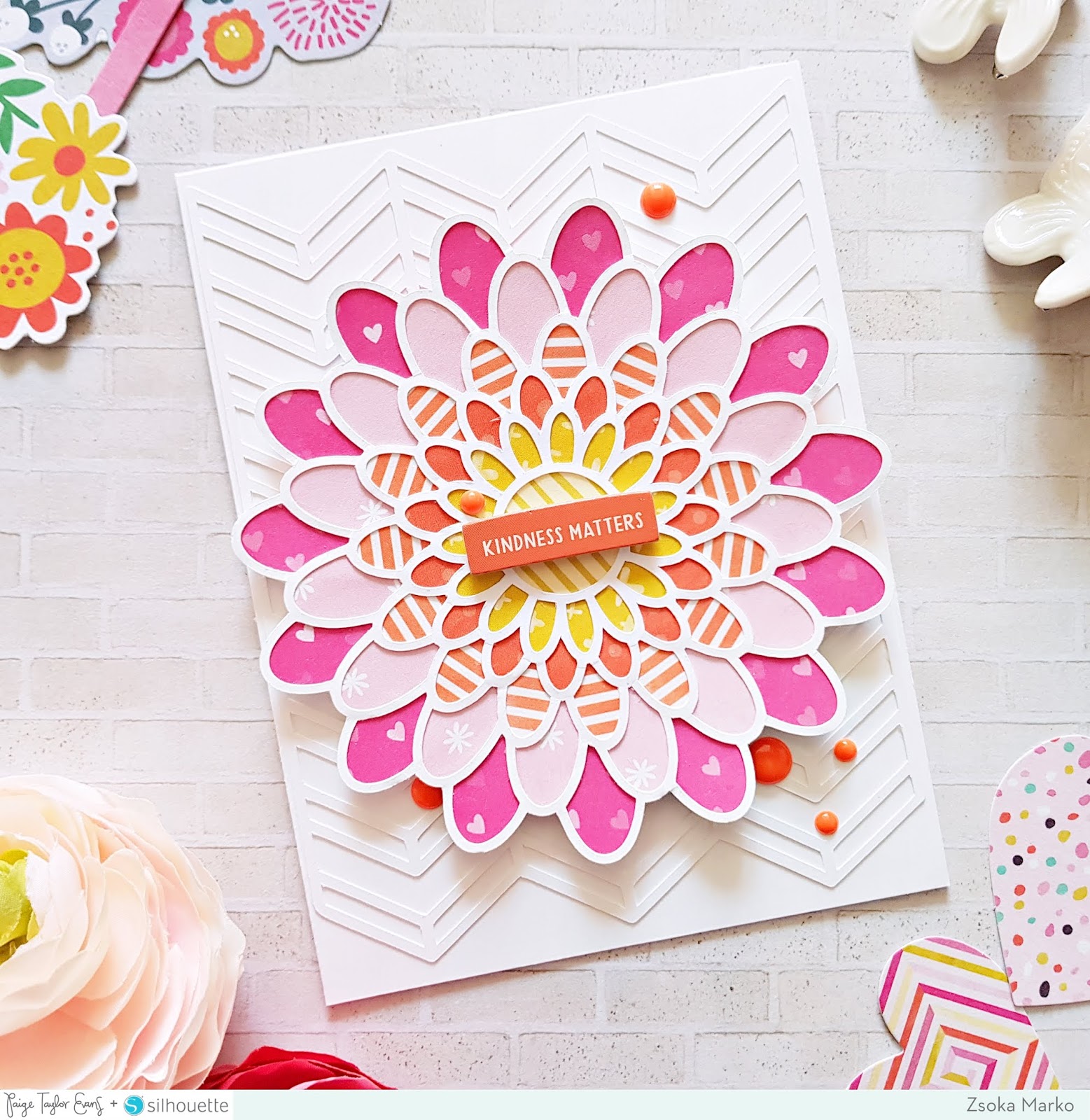 Floral Cut File Cards by Zsoka Marko | Paige Taylor Evans