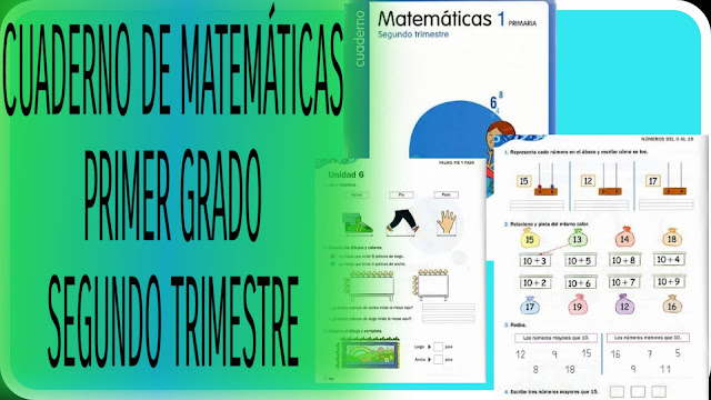 CUADERNO DE MATEMÁTICAS-PRIMER GRADO-SEGUNDO TRIMESTRE - MILTON PAREDES ...