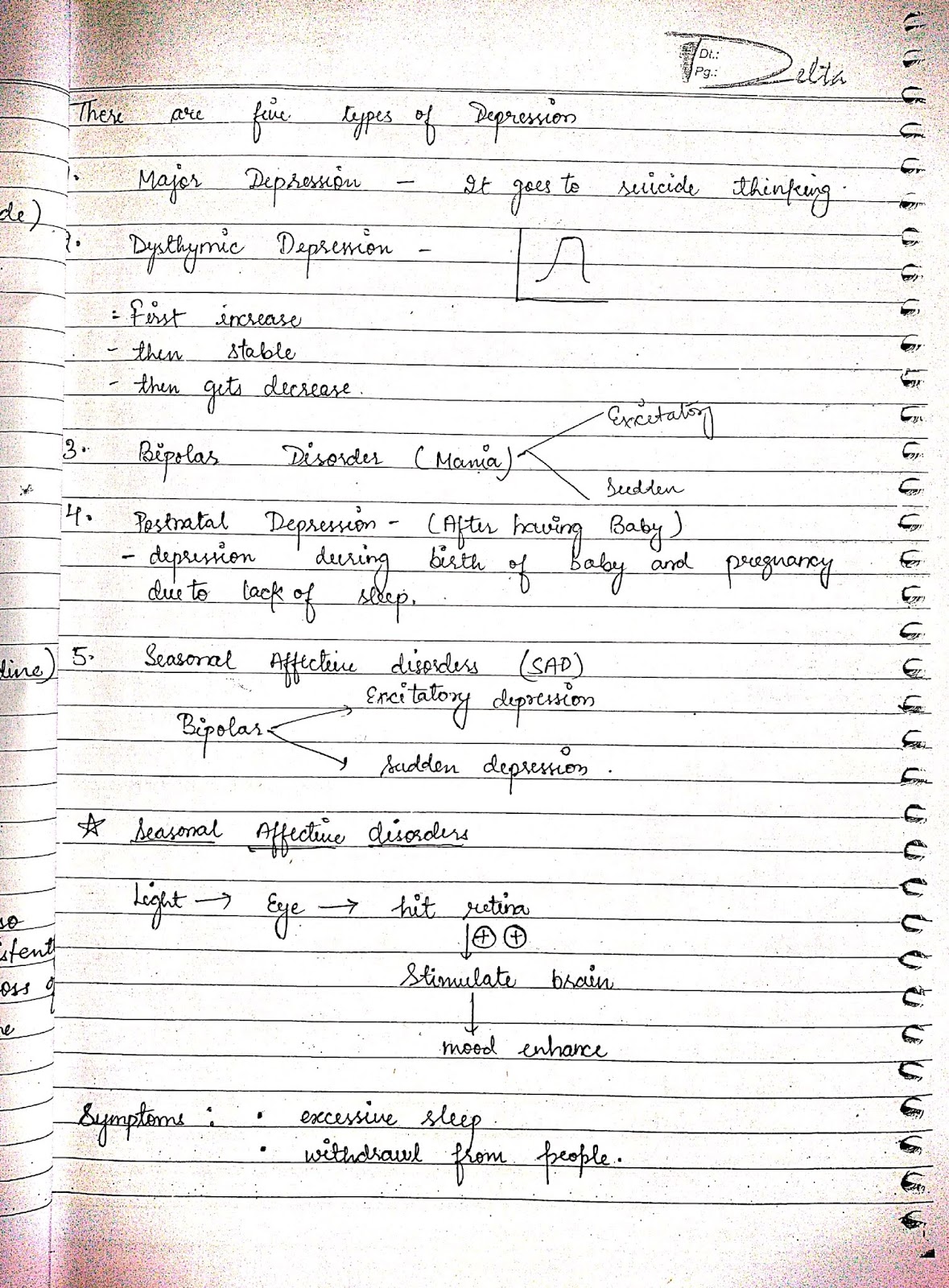 Pathophysiology Notes - 2nd semester