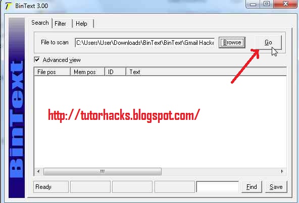 !..Mega Hackers..!: How to Hack a hacker with BinText