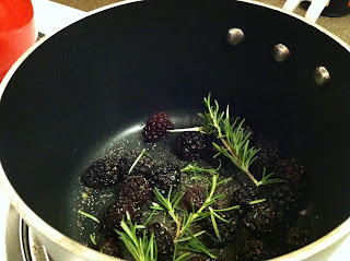 The Unlawful Cook: Bah Bah Blackberry Sauce over Lamb Chops