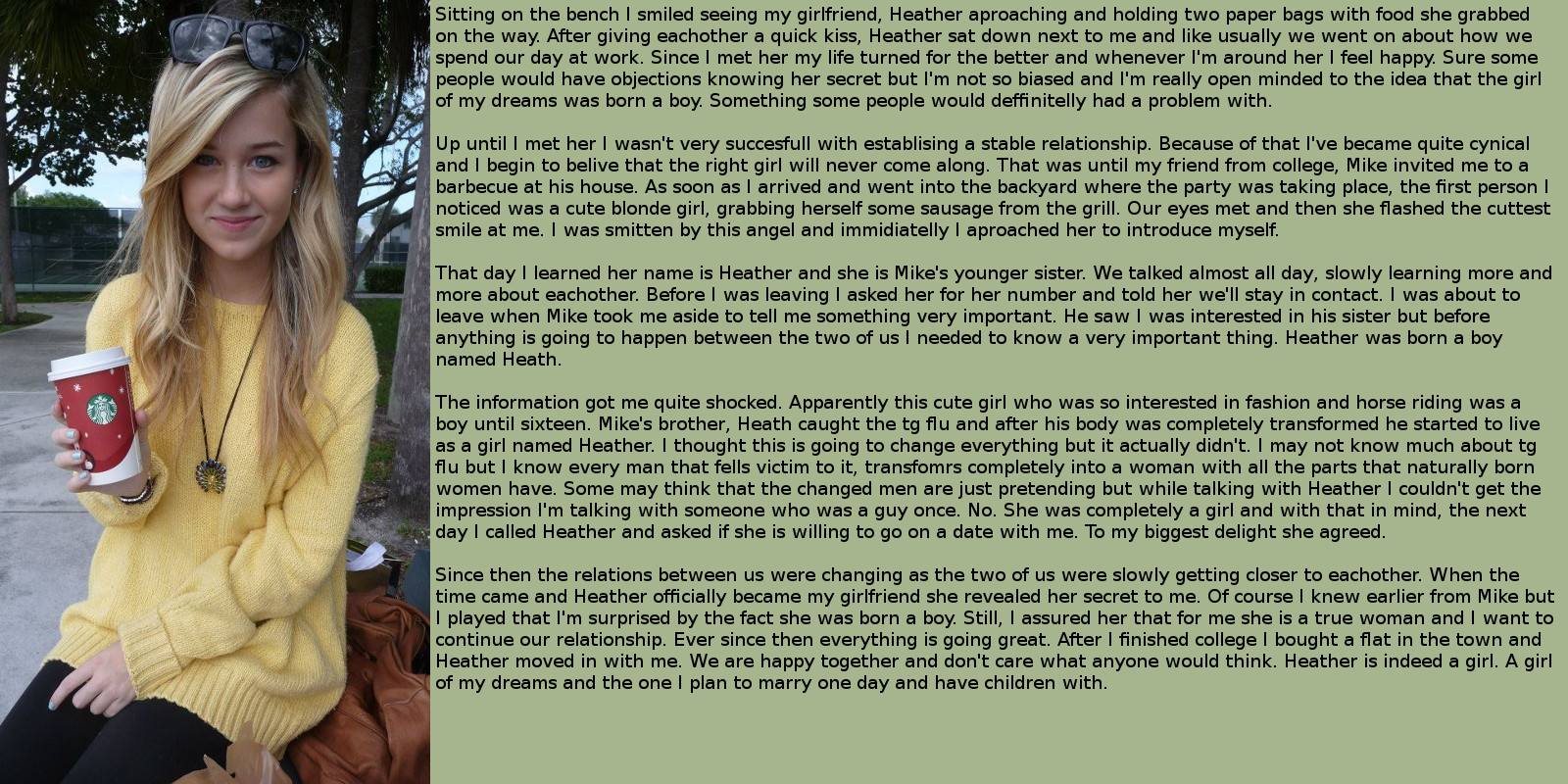 Marti's tg captions: Heather