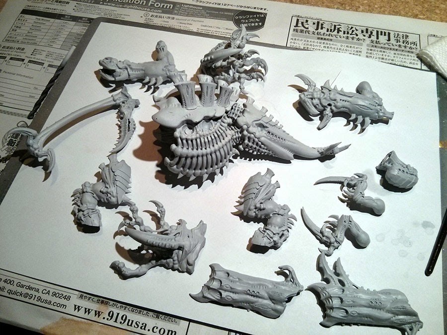 The Hammer of Wrath: WIP: Exocrine / Haruspex
