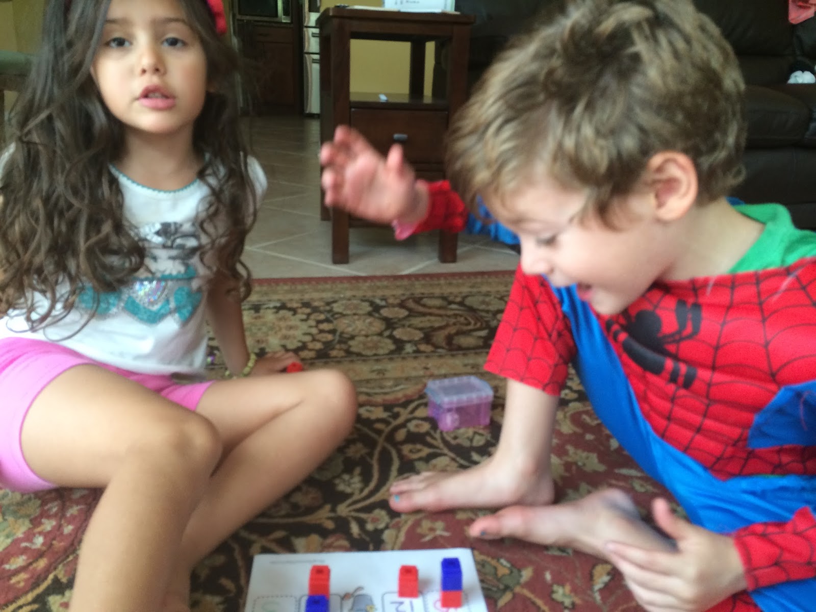 Two Much Fun: Summer Math Fun! Beach Bump (Math Center Game)