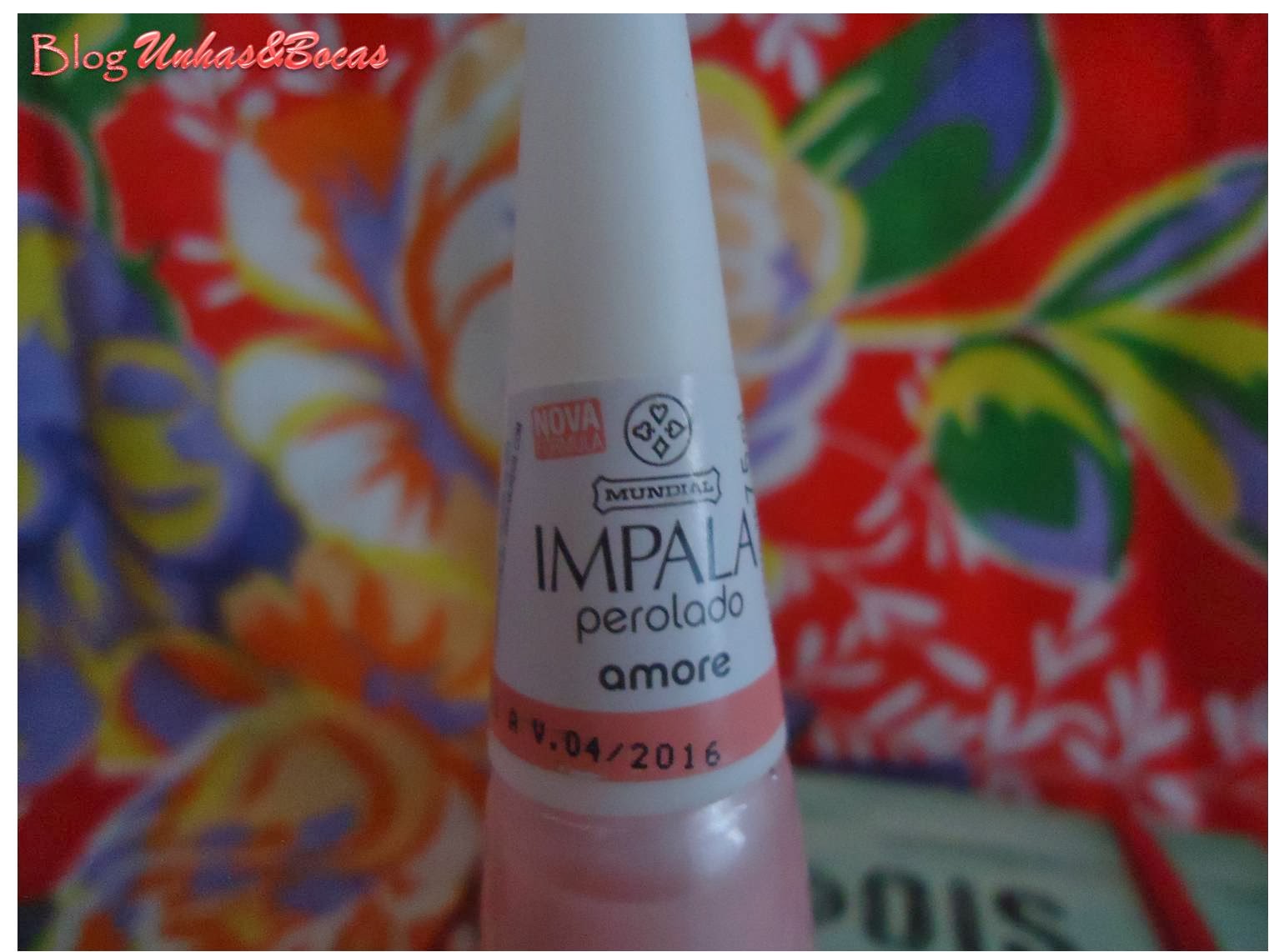 Unhas&Bocas: Esmalte Impala Perolado Amore Unhas&Bocas: Esmalte Impala Perolado Amore