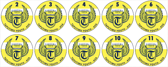 Mika - Escudinhos para Botões: SAMOA AMERICANA