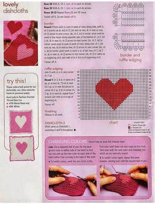 8 patrones de corazones para enamorar