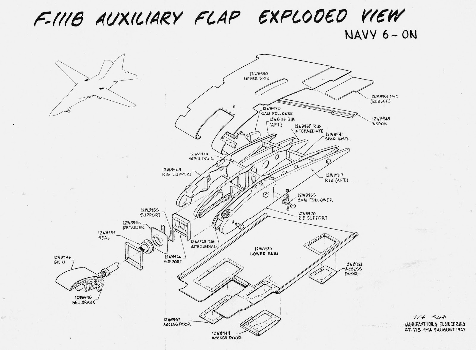 Tailhook Topics: The F-111B Auxiliary Flap