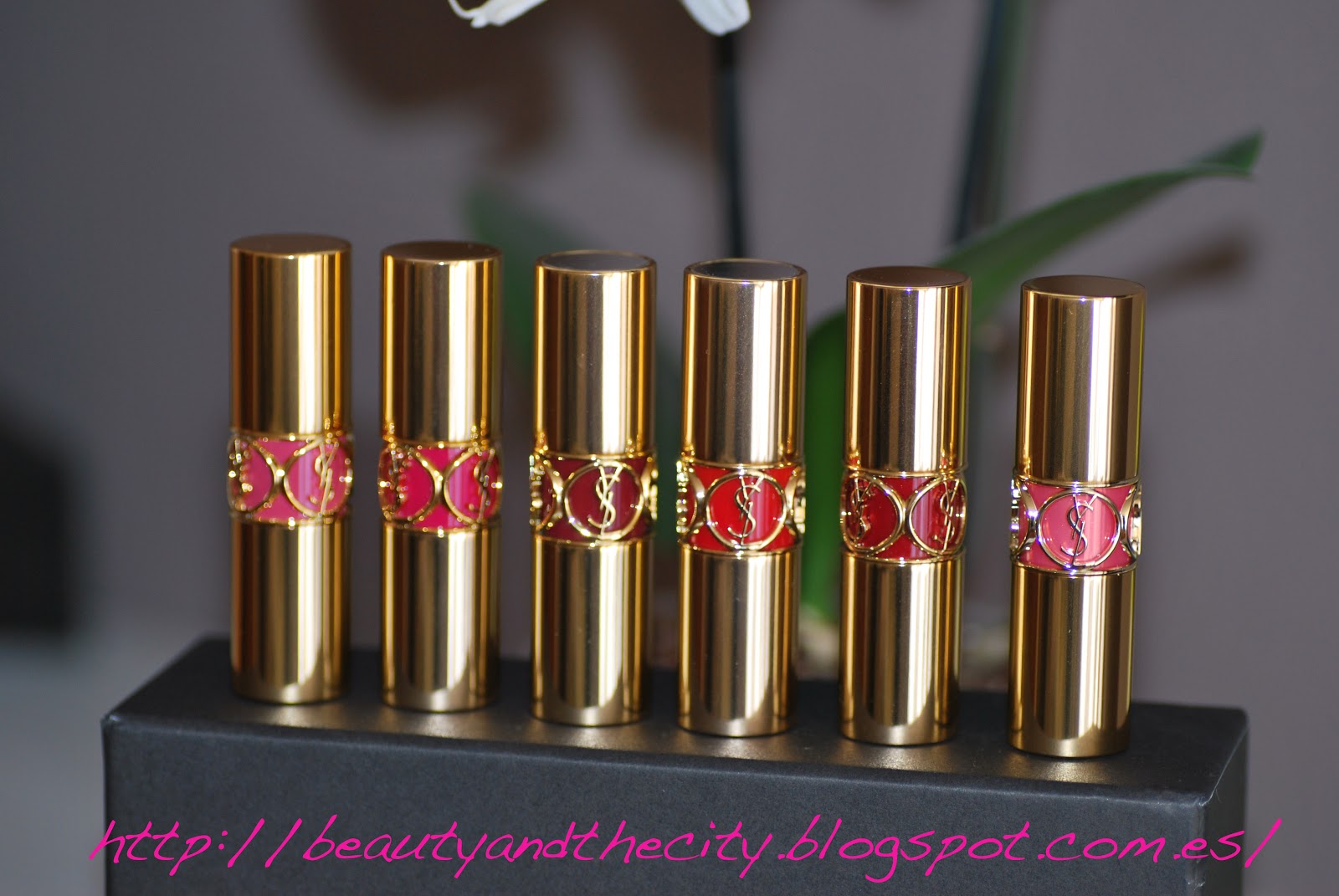 Beauty And The City: YSL - Rouge Volupté Swatches