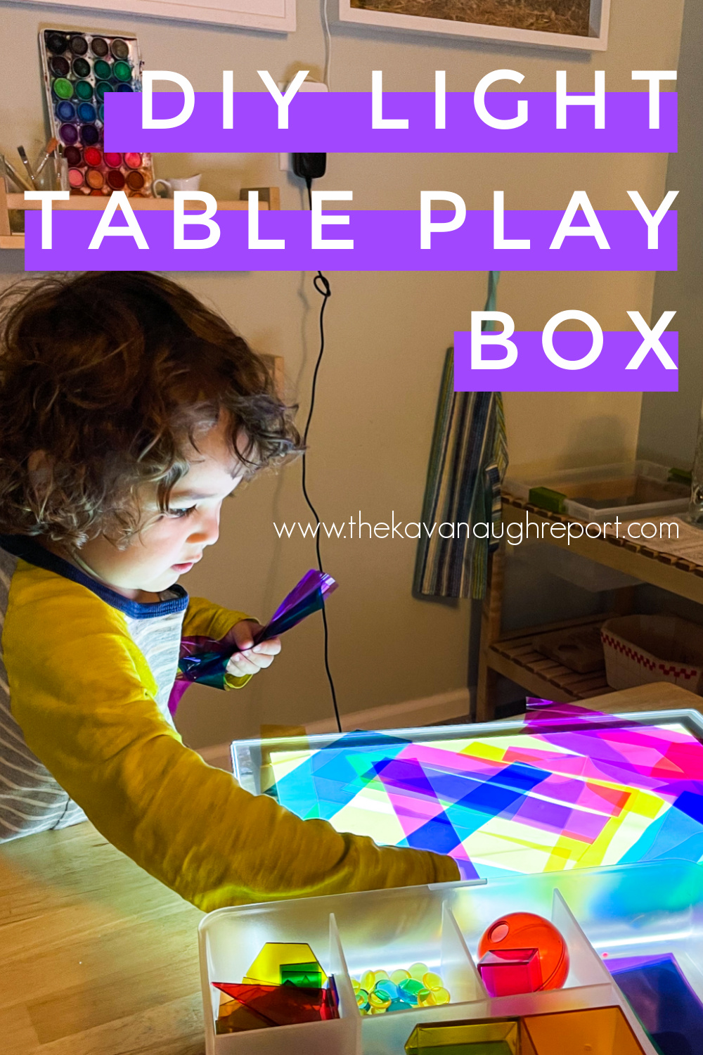 Diy Light Table For Kids