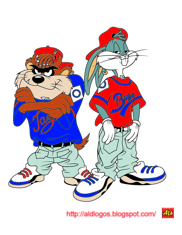 Bugs Bunny y Taz Cholos - AldLogos
