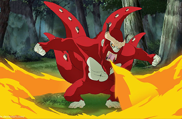 Imagenes de Naruto Shippuden : Yonbi-4 Colas