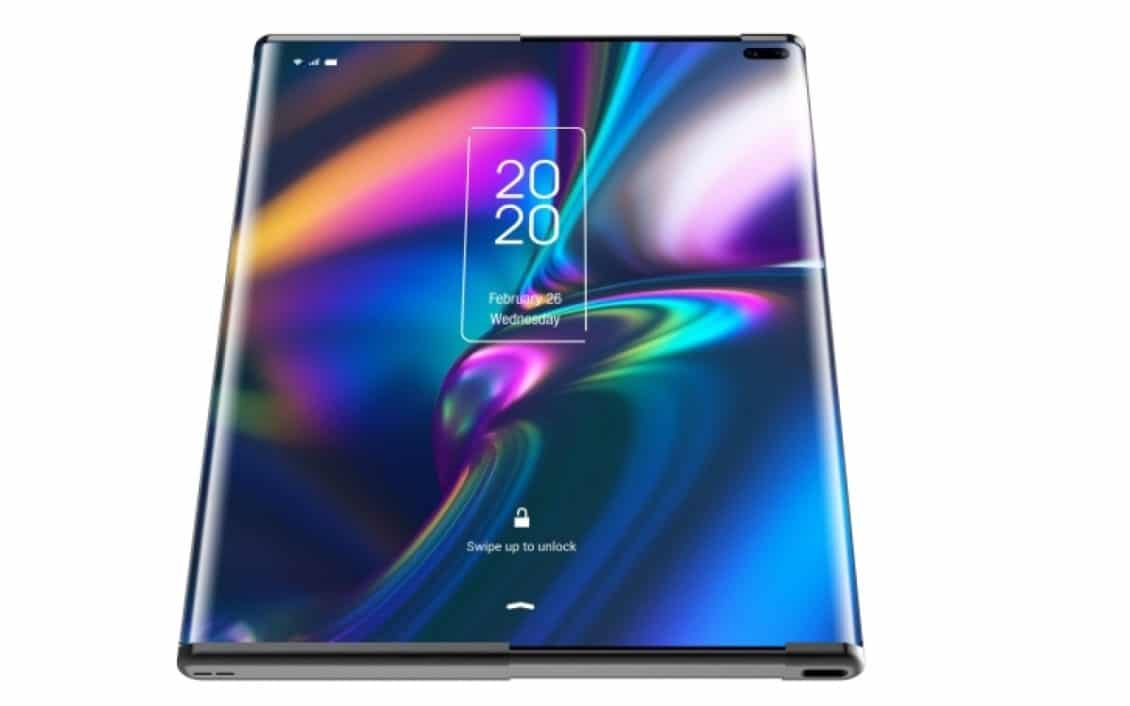 TCL reveals a foldable phone 3 times and another with a retractable screen