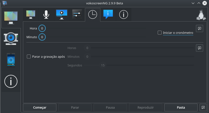 Screencast com Vokoscreen-ng nas distribuições Linux debian e derivados