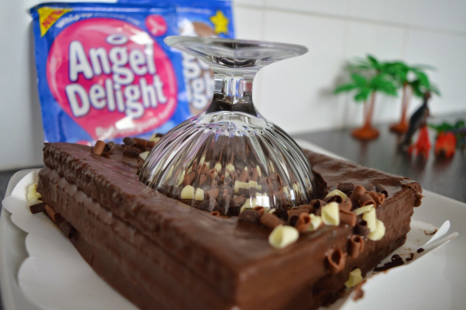 Creating a Dinosaur Swamp Dessert with Angel Delight | North East ...
