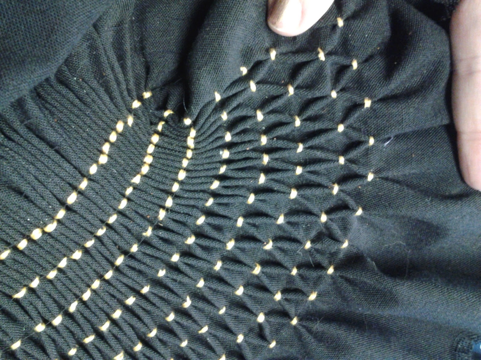 Fortune Favors...: Welcome to the Smock-Down! A smocking tutorial