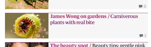 Ambush Predator: The Good Old 'Grauniad' Shows Us How It's Done...