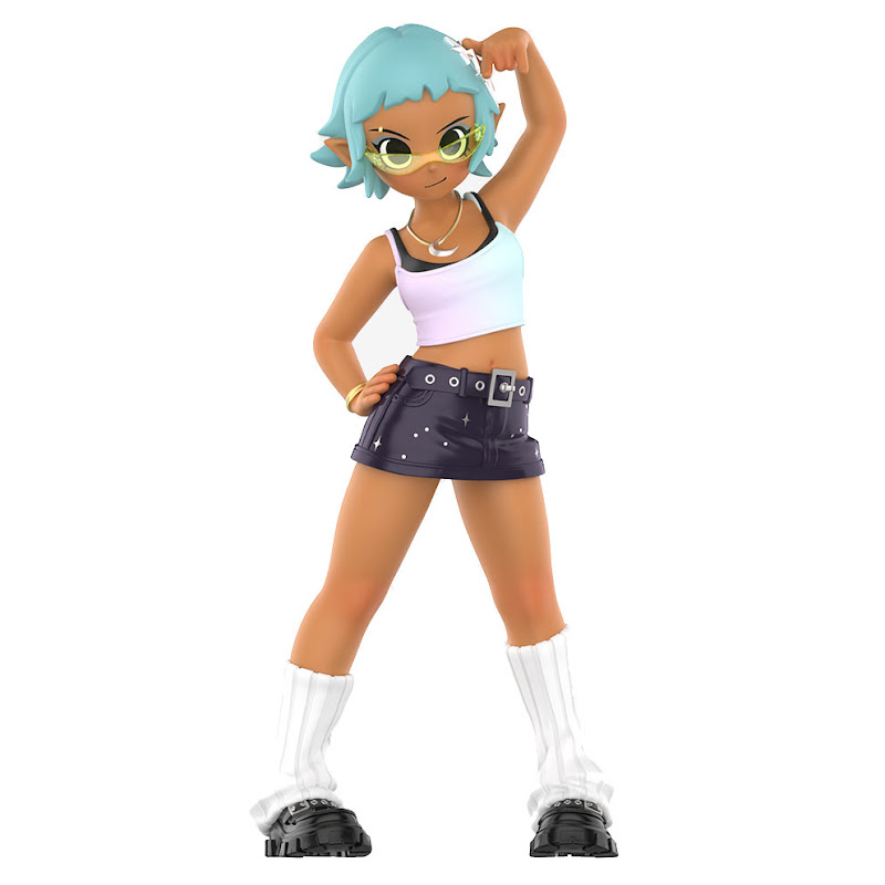 Pop Mart Frankie Moonrise Peach Riot Punk Fairy Series Figure | The Toy ...