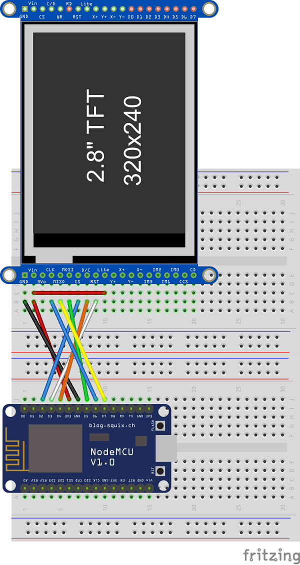 Come utilizzare un display TFT ILI9341 con Arduino | danielealberti.it