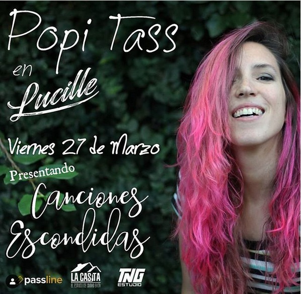 Popi Tass presenta "Canciones escondidas". @GuaditaGandlaz @alasdeabril ...