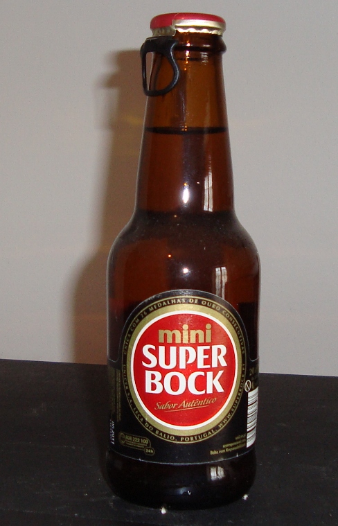 - Antique Thomar -: Garrafa de Cerveja Mini "Super Bock"