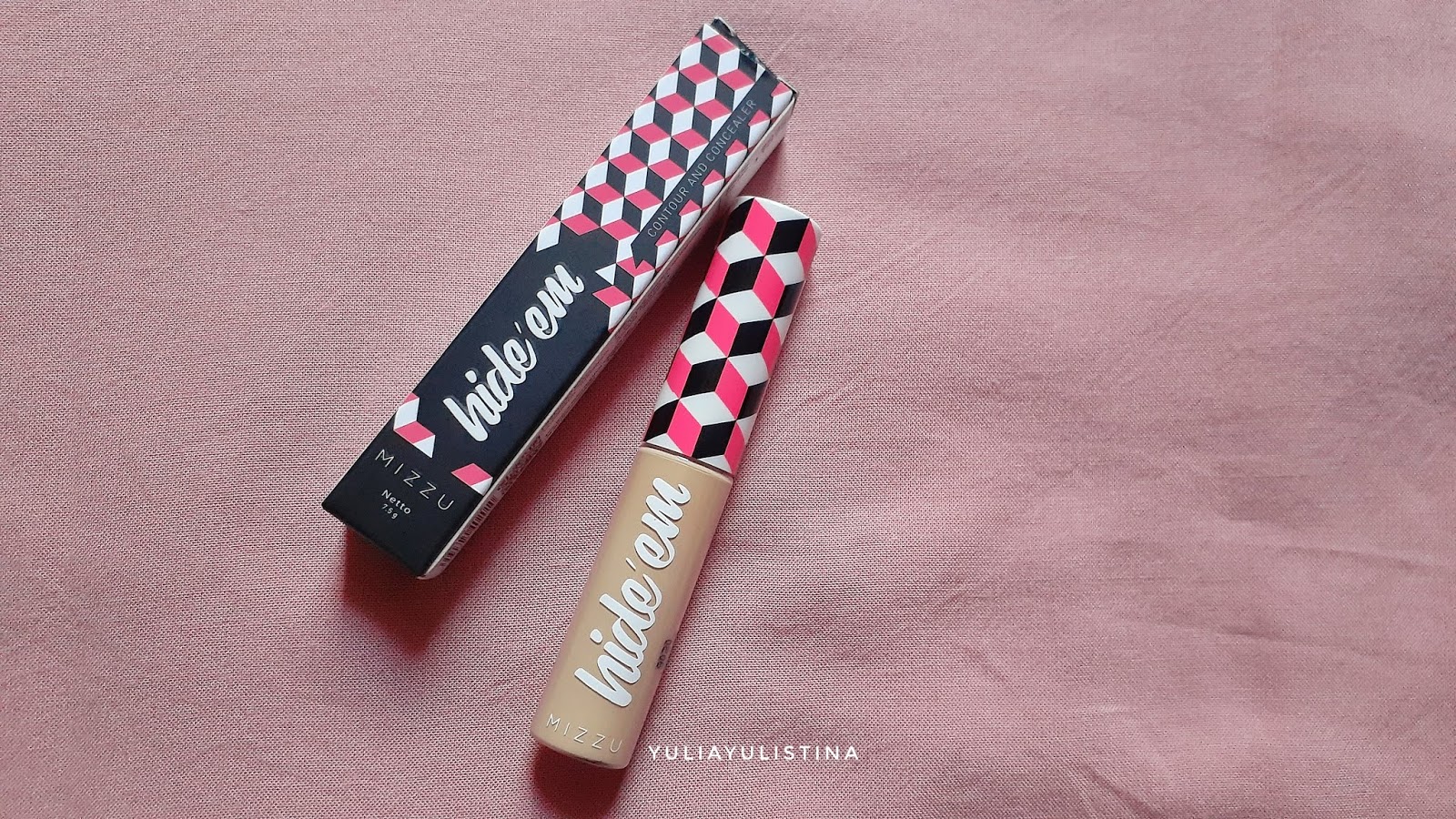 REVIEW : Mizzu Hide'Em Contour & Concealer (BEIGE) - The Yulistinay's Diary