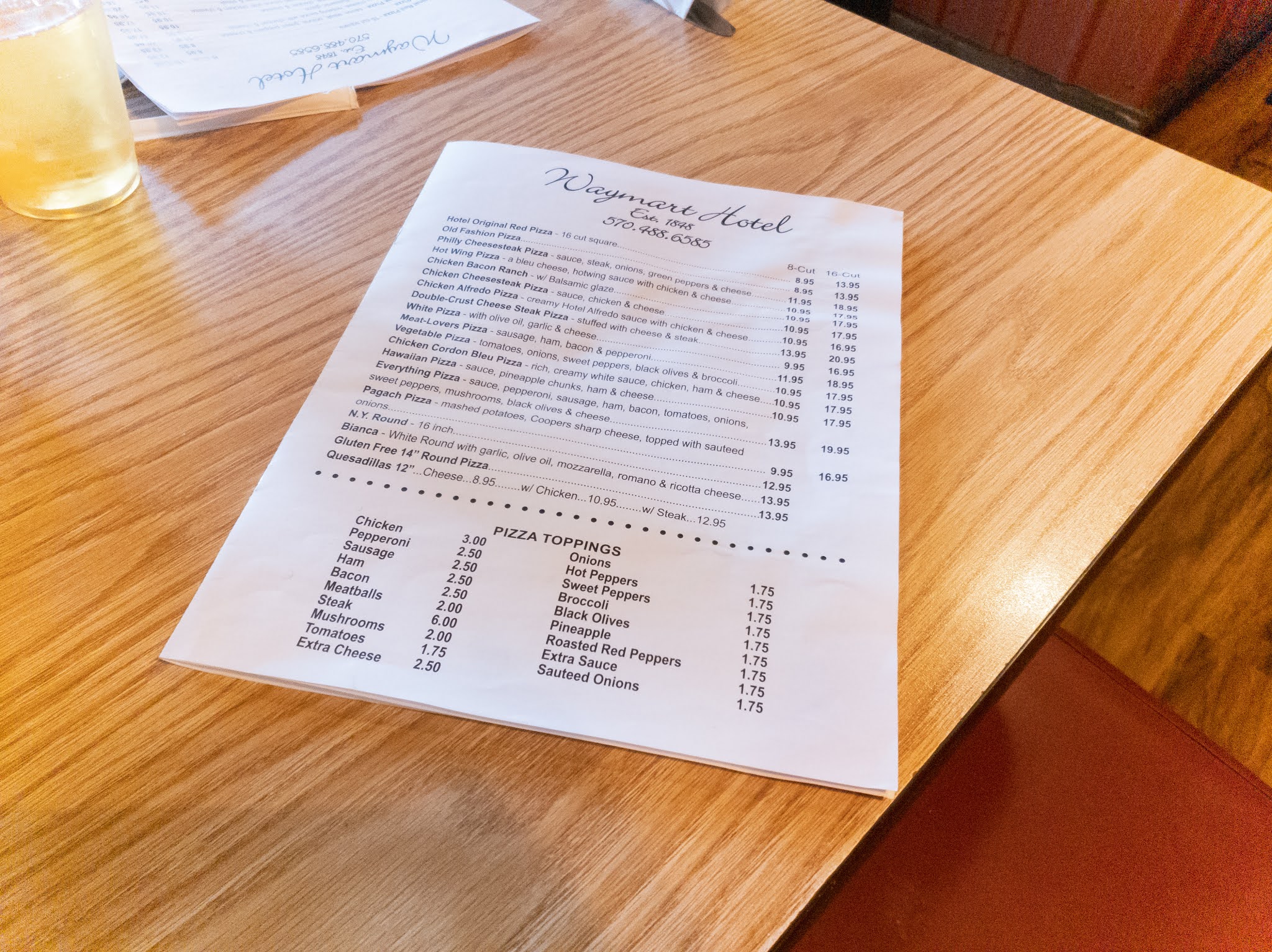 Waymart Hotel - Waymart | NEPA Pizza Review