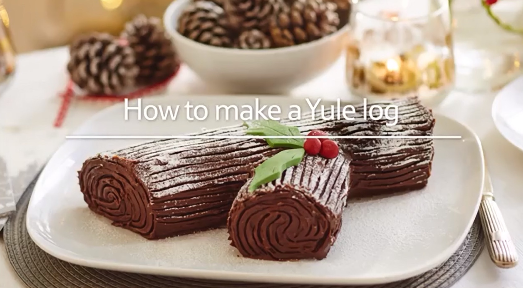 It's A Ruby And Pearl Christmas Thing ...: How to Make a Yule Log ...
