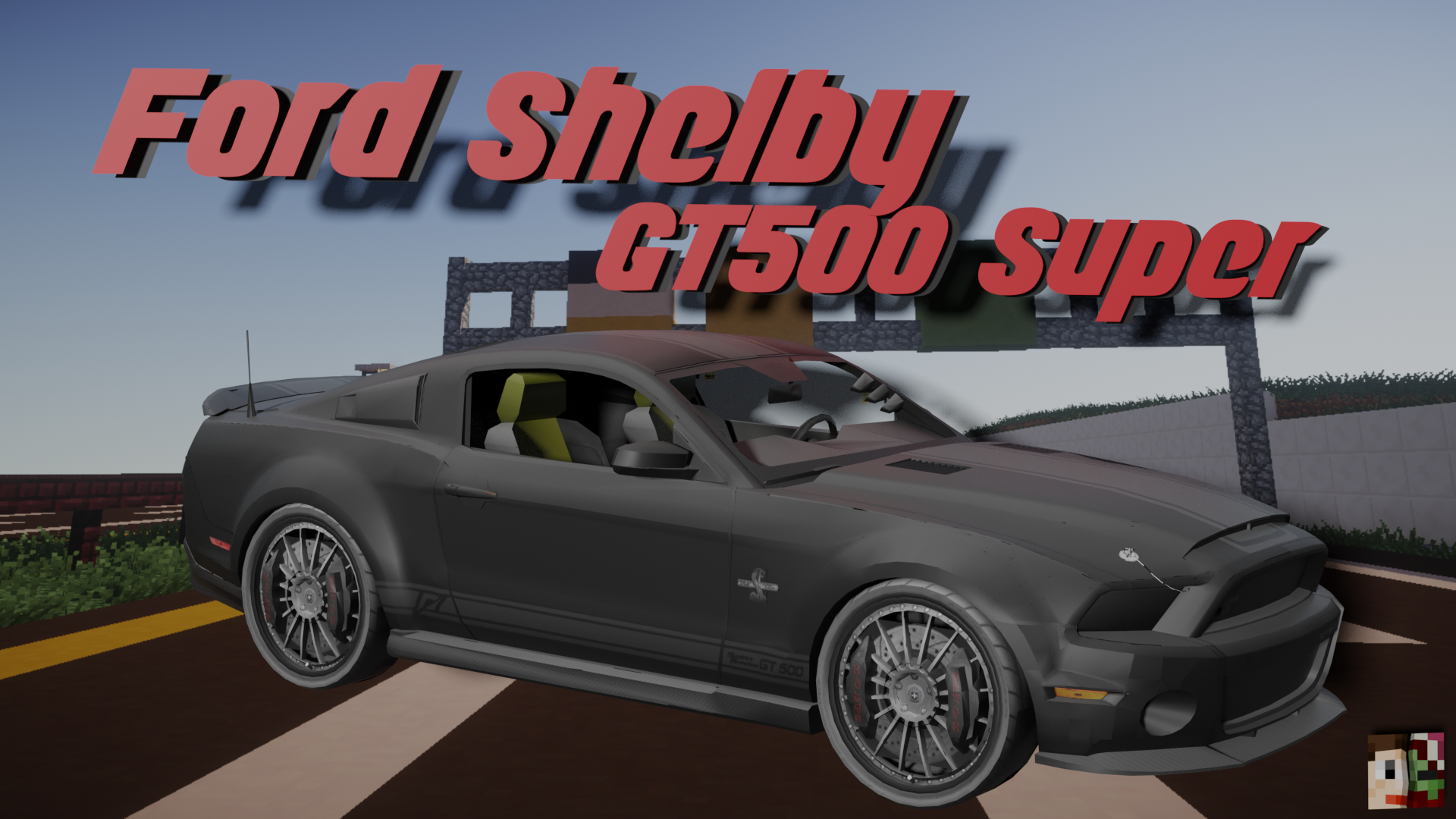 Ford Shelby GT500 Super | Minecraft Car Addon - GAMING BLOG