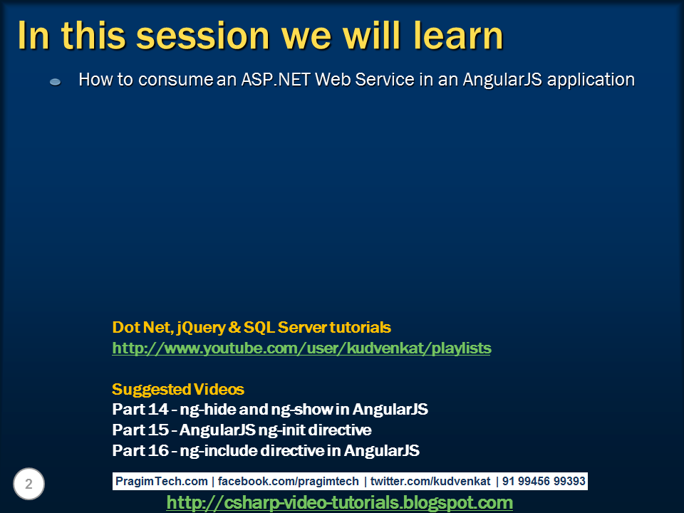 Sql server, .net and c# video tutorial: Consuming ASP.NET Web Service ...