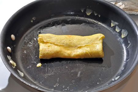 Things wot I Made Then Ate: Cod, Japanese omelet, lemon sauce