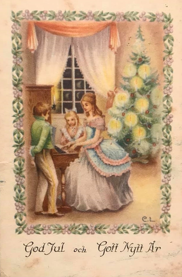 Nostalgorama: Gammalt julkort