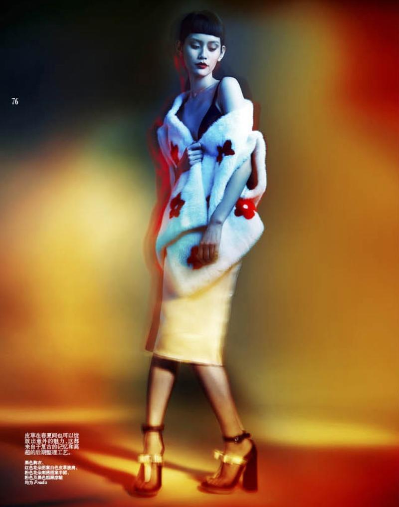 ASIAN MODELS BLOG: EDITORIAL: Ming Xi in Vogue China, April 2013