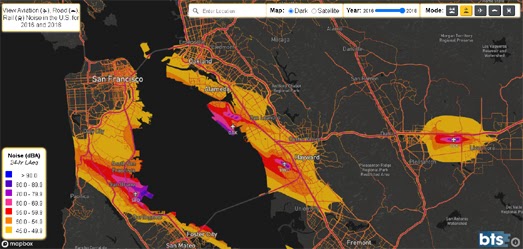 Maps Mania: The Noise Map of America