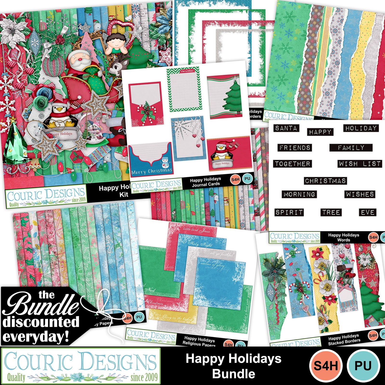 Couric Designs Quality Digital Scrapbooking: New Releases On Sale and ...