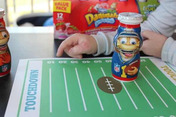 Football Counting Activity for Preschoolers with Free Printable Game ...