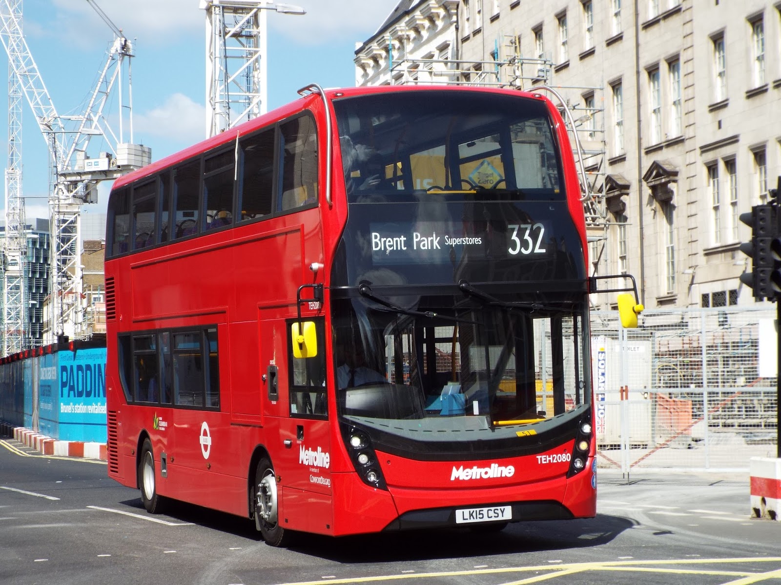 Londontransport3: Route 332 Receives new buses.