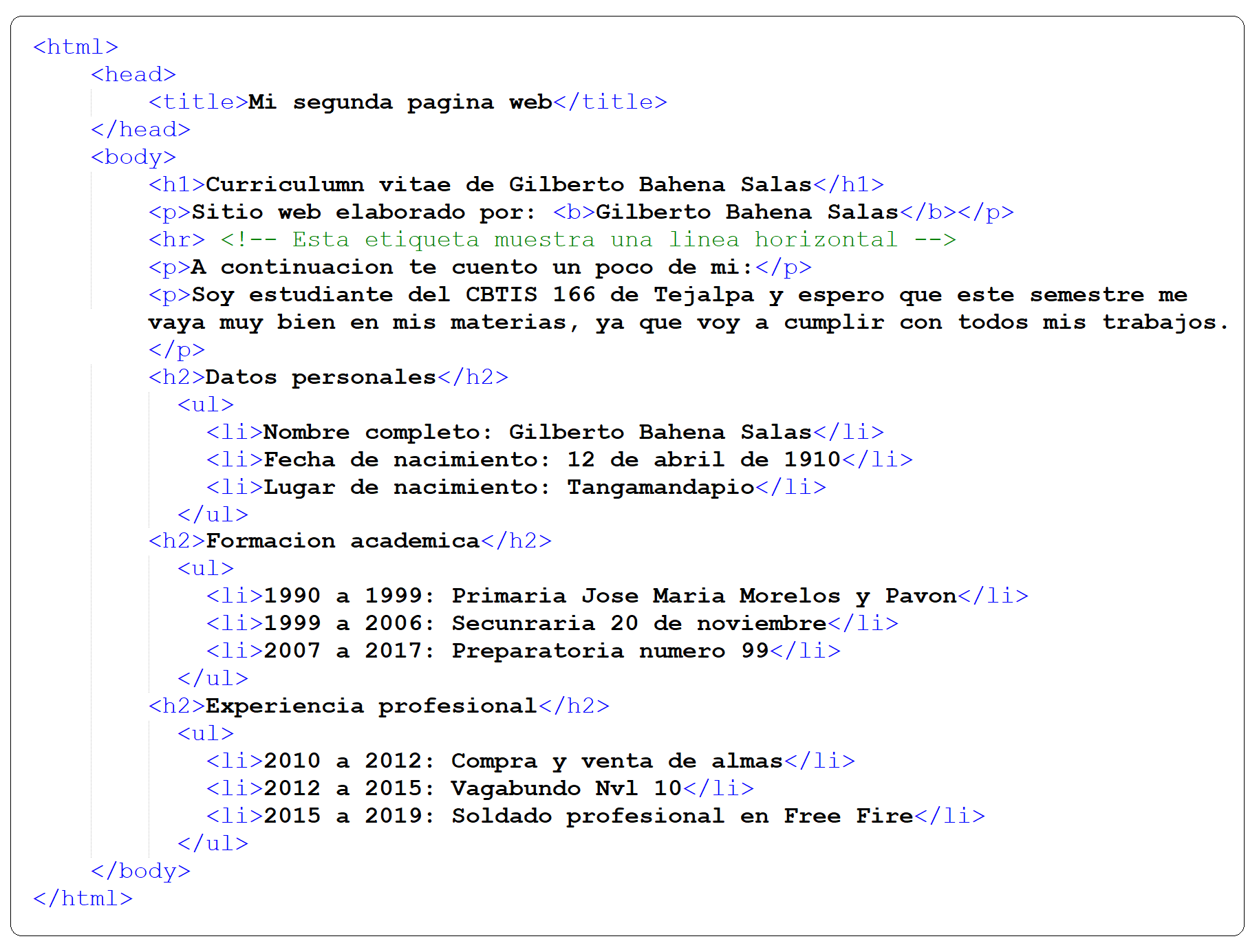 Formatos de fuente con HTML y CSS