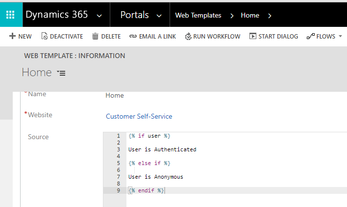 Arpit's Dynamics 365 Blog: Customize Home Page in CRM Portal