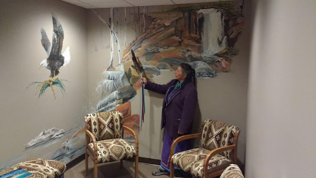 White Wolf : Helena Hospital Opens "Smudging" Room For Native Americans