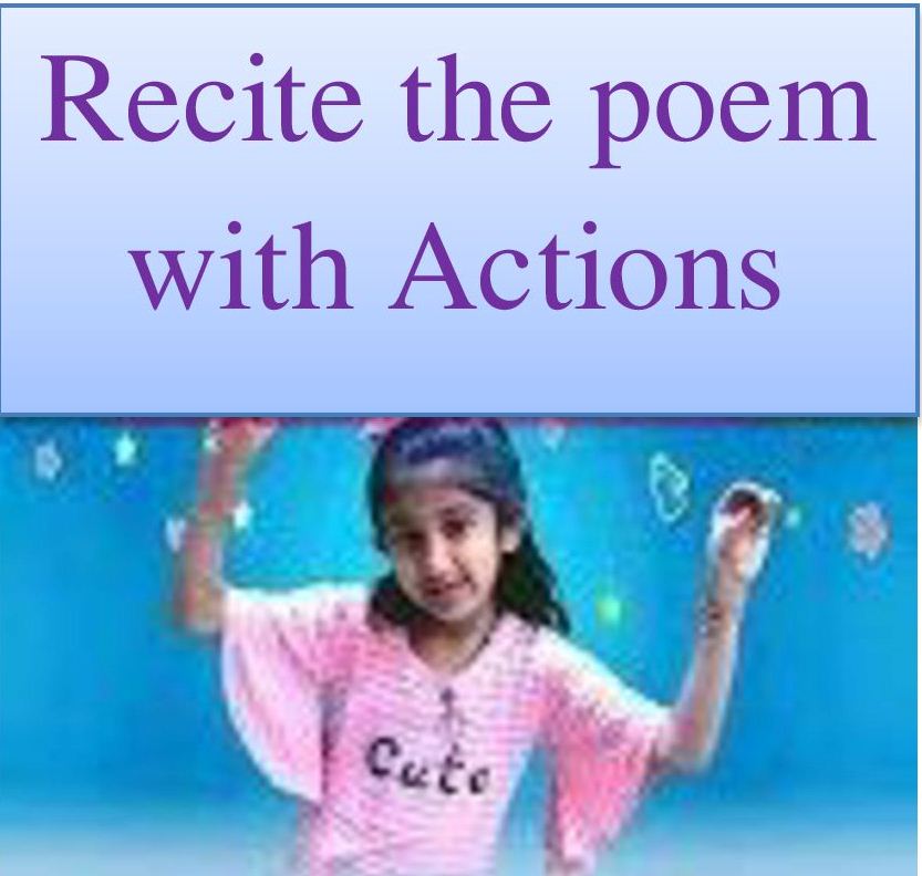 Lesson Planning of Recite the Poem with Actions Subject English Grade 3rd