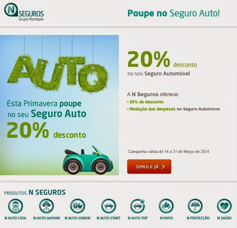 Casa do Pessoal SCML: N Seguros - Campanha de Primavera