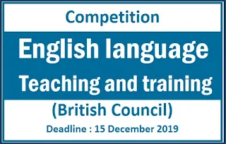 Competition : English language teaching and training (British Council ...