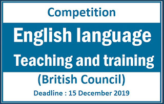 Competition : English language teaching and training (British Council ...