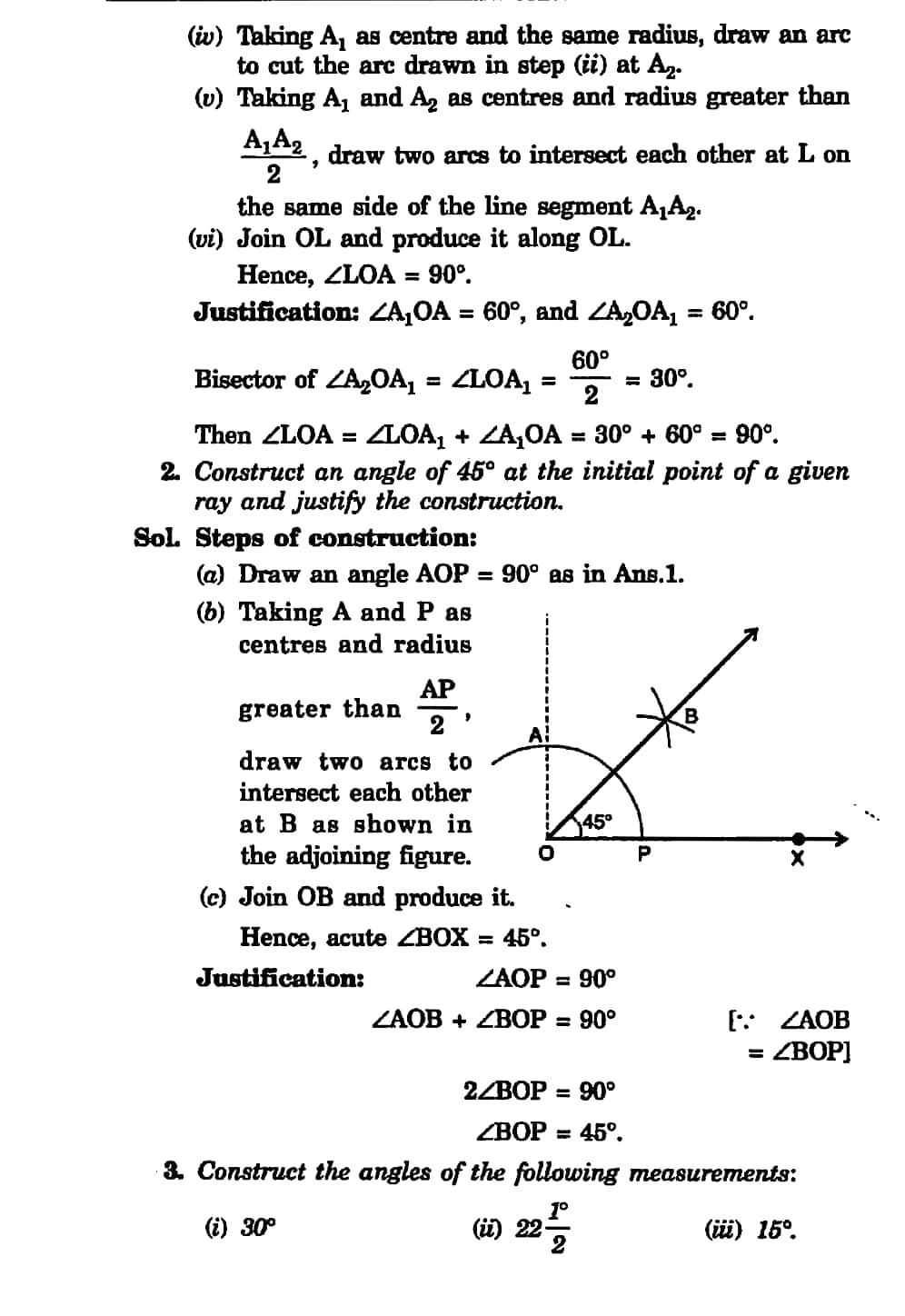 Constructions class 9 math - Studypur