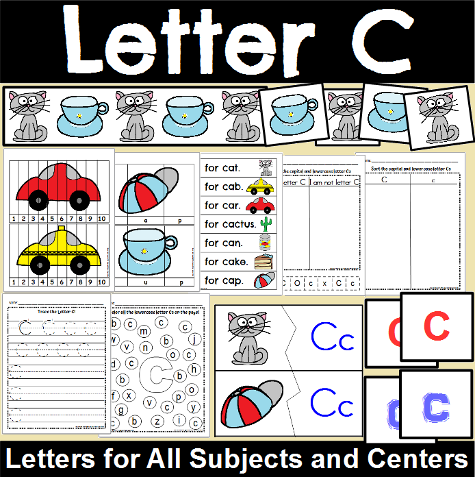 Letter C Activities