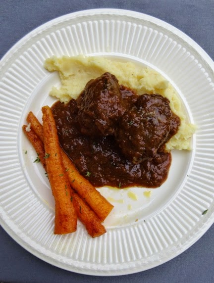 Eetlust!: Varkenswangen in herfstbok