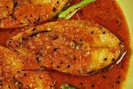 HILSA FISH WITH SAUCE ~ Healthy Recipes