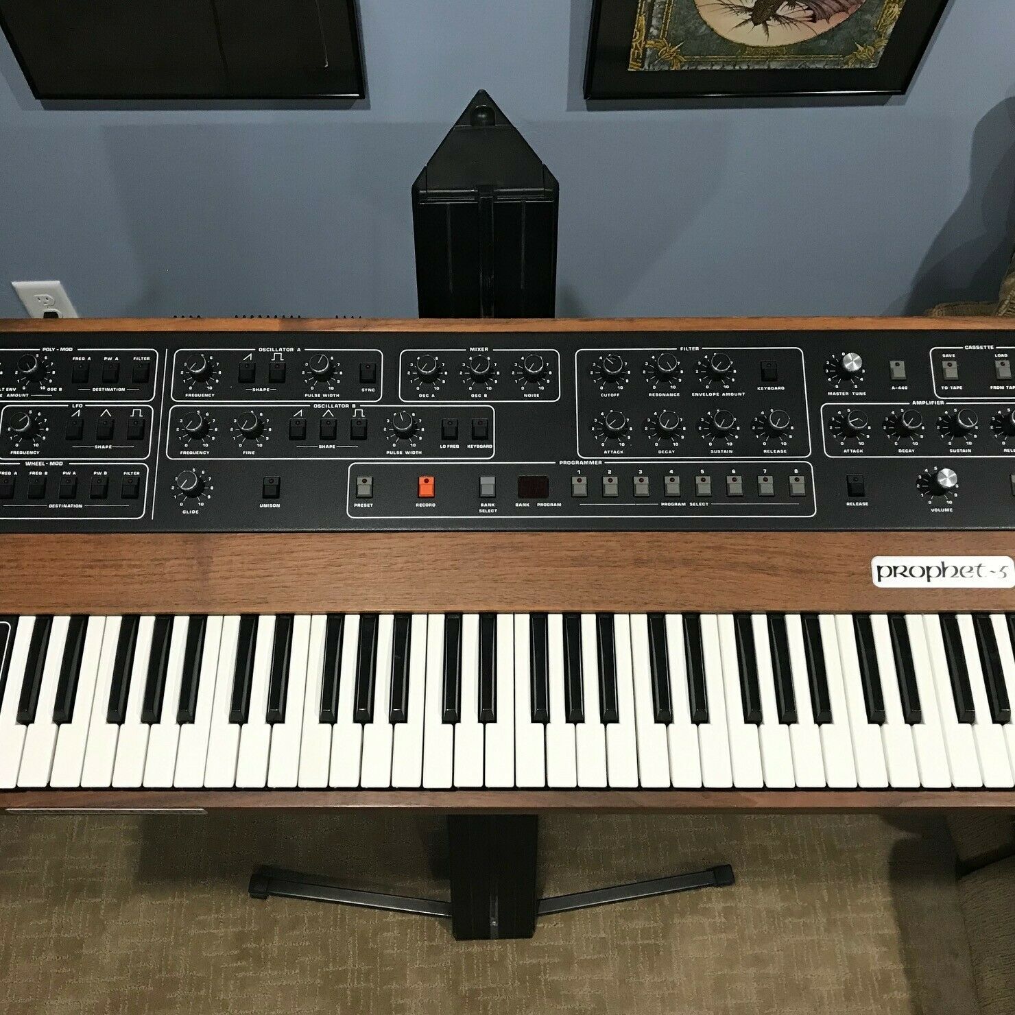MATRIXSYNTH: Sequential Circuits Prophet-5 Synthesizer w/ MIDI