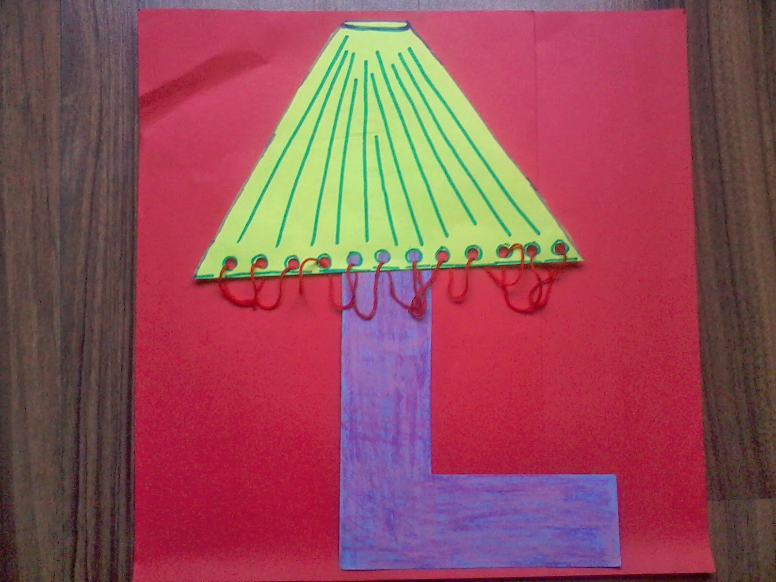 My Blooming Trilliums: English Alphabet Letter Craft (set 2)